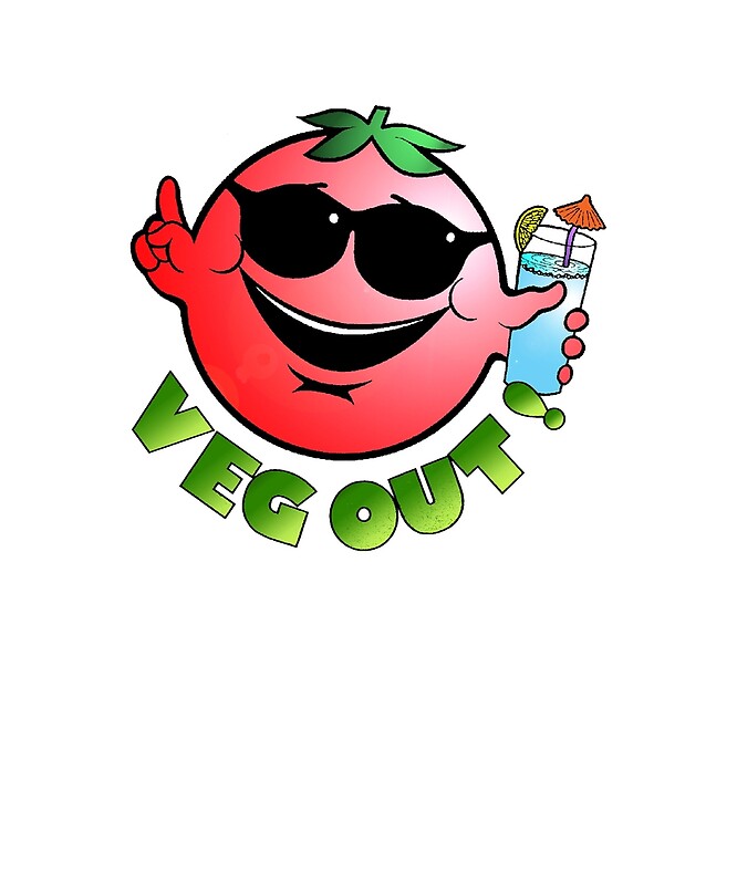 "Veg Out!" by vegnetwork | Redbubble