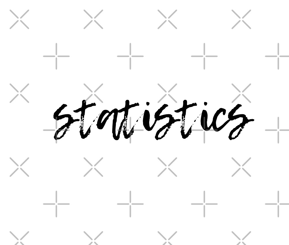 "Statistics - Calligraphy I" by rsty11 | Redbubble
