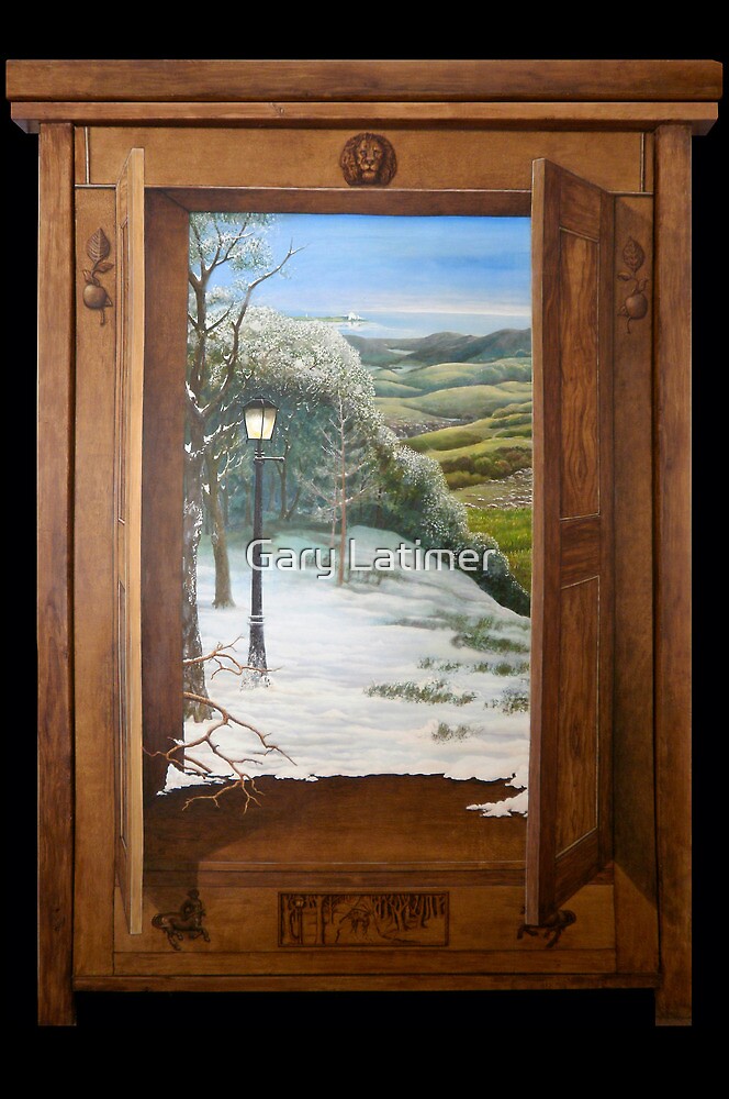 "'Through the Wardrobe' - Fantasy, trompe l'oeil style" by Gary Latimer ...