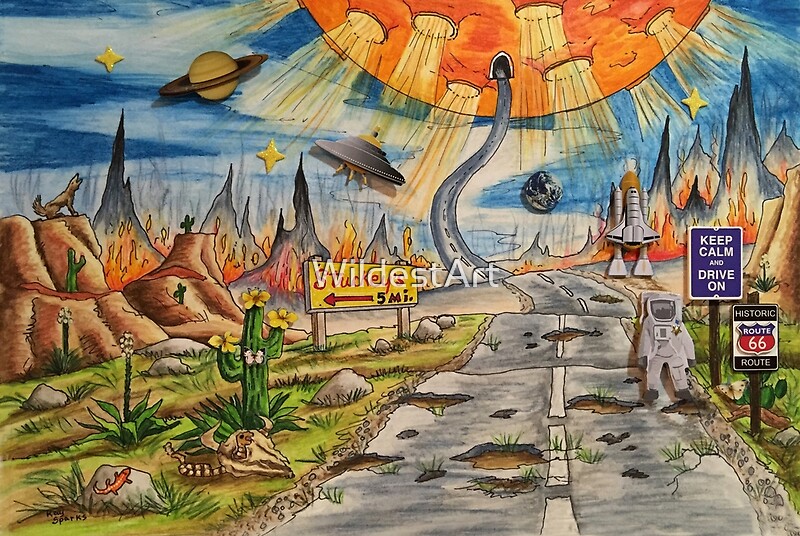 "Parallel Universes...Highway To Hell" by WildestArt | Redbubble