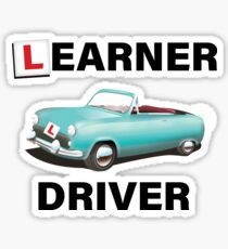 Learner Driver Stickers | Redbubble