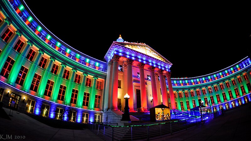 "Christmas Lights of Denver Civic Center Park #2" by ShotByAWolf ...
