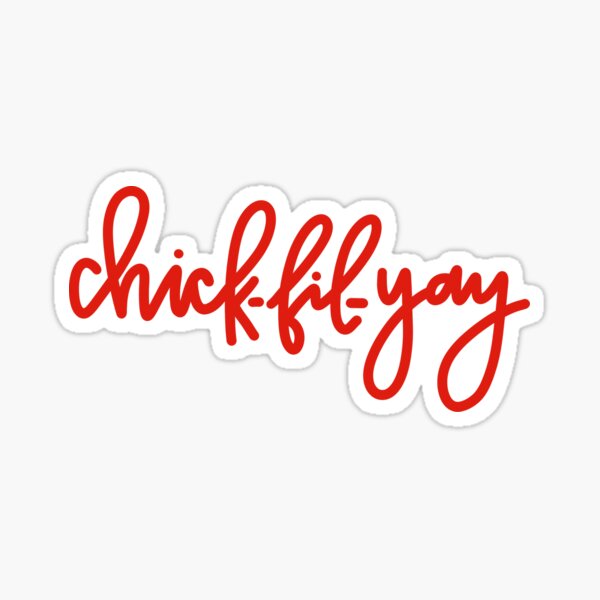 Chick Fil A Stickers | Redbubble