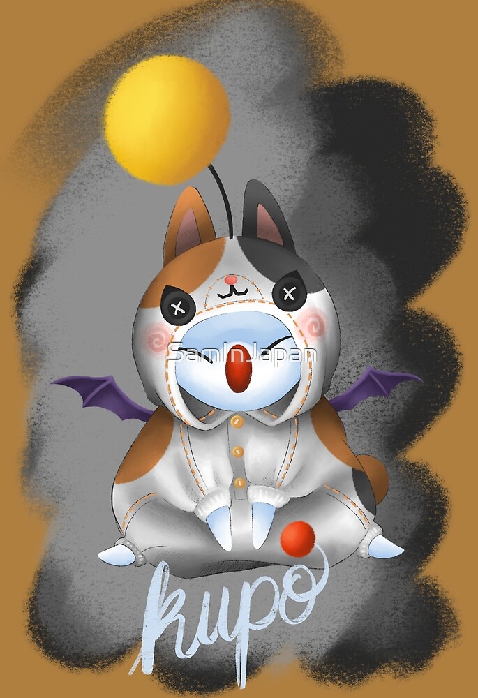 "Say Kupo! A cute moogle dressed as the Fat Cat minion from Final ...