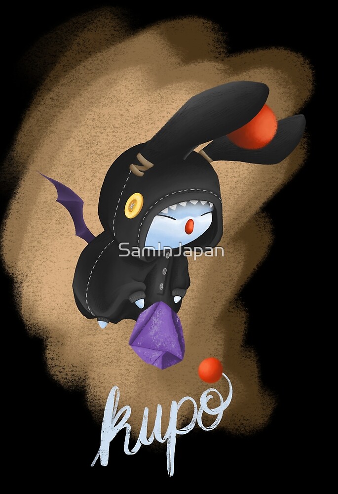 "Say Kupo! A cute moogle dressed as a spriggan from Final Fantasy 14 ...