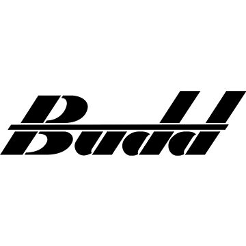 "Budd Company Logo" Sticker for Sale by DankSpaghetti | Redbubble