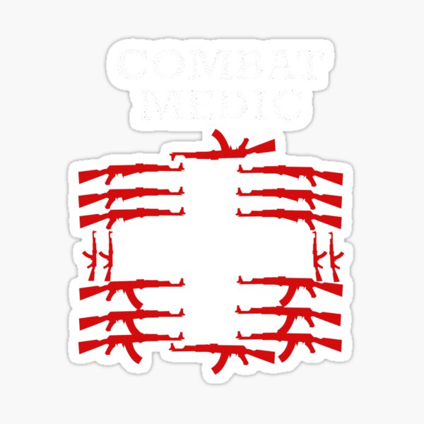 Combat Medic Stickers | Redbubble