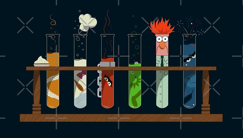 "Muppet Science - Chemistry " by TenkenNoKaiten | Redbubble