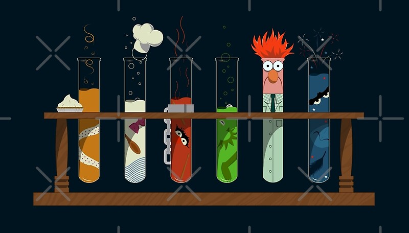 "Muppet Science - Chemistry " by TenkenNoKaiten | Redbubble