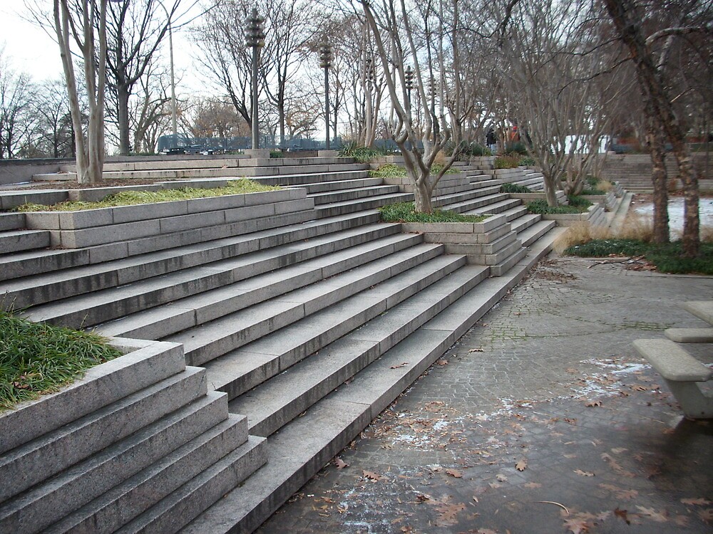 "Pershing Park, Washington, DC " by AJ Belongia | Redbubble