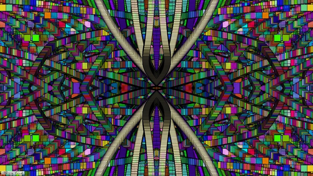 "Kinetic Colors 4-30" by Bruce Lamb | Redbubble