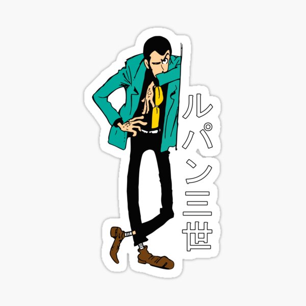 Lupin The Third Stickers | Redbubble
