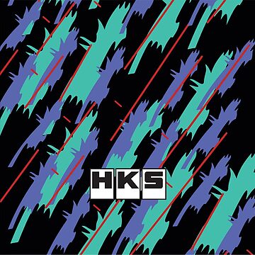 "HKS Retro Pattern" Graphic T-Shirt for Sale by JDMShop | Redbubble