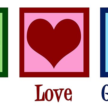 "Peace Love Genetics" Poster for Sale by elishamarie28 | Redbubble