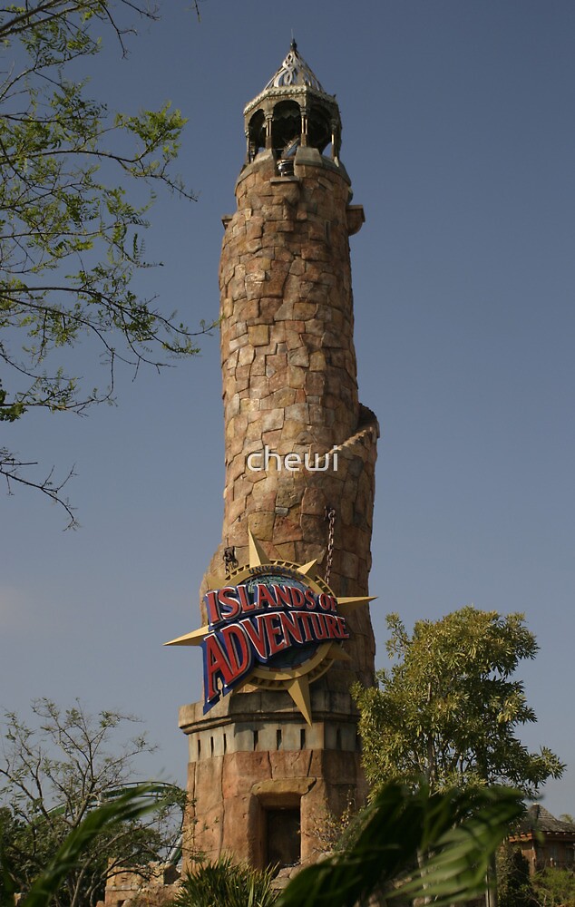 "Islands of Adventure Entrance" by chewi | Redbubble