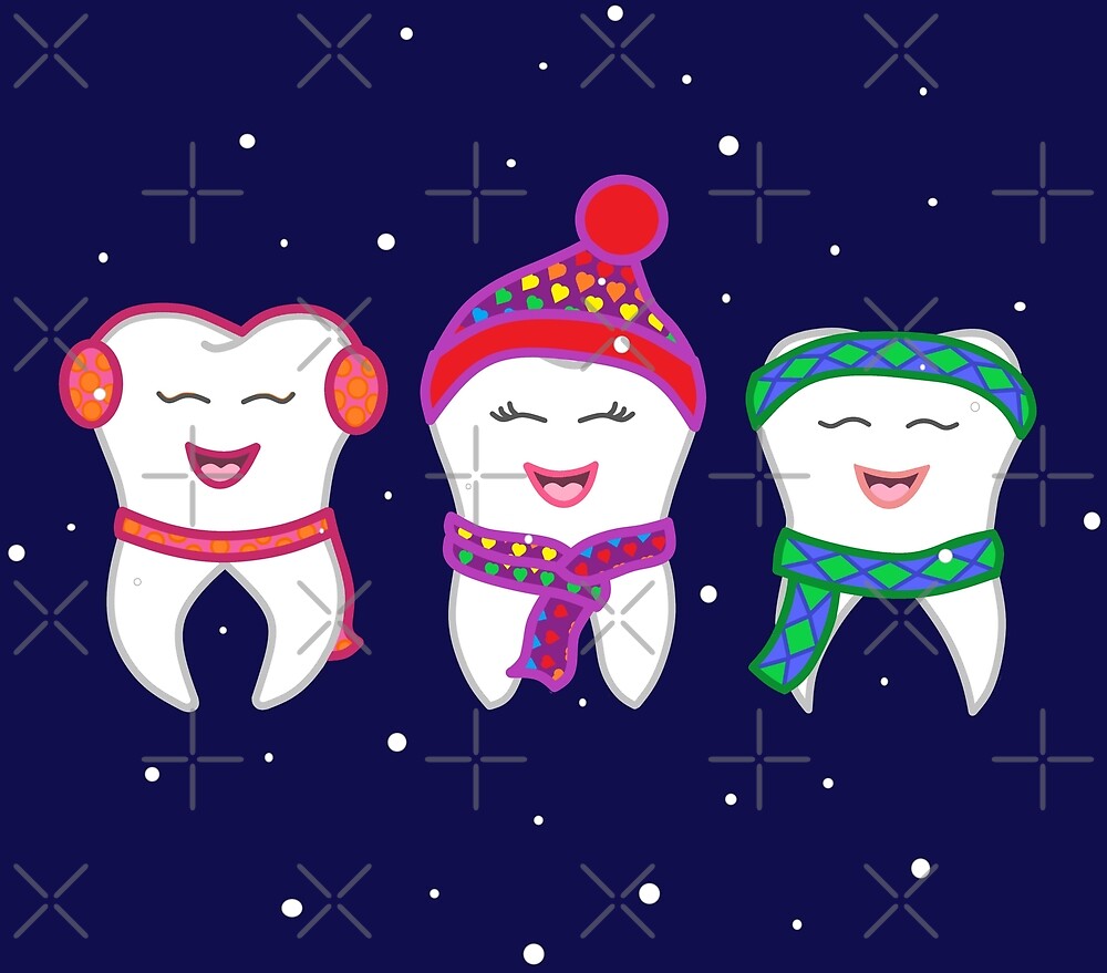 "Winter Teeth" by hippiehygienist | Redbubble