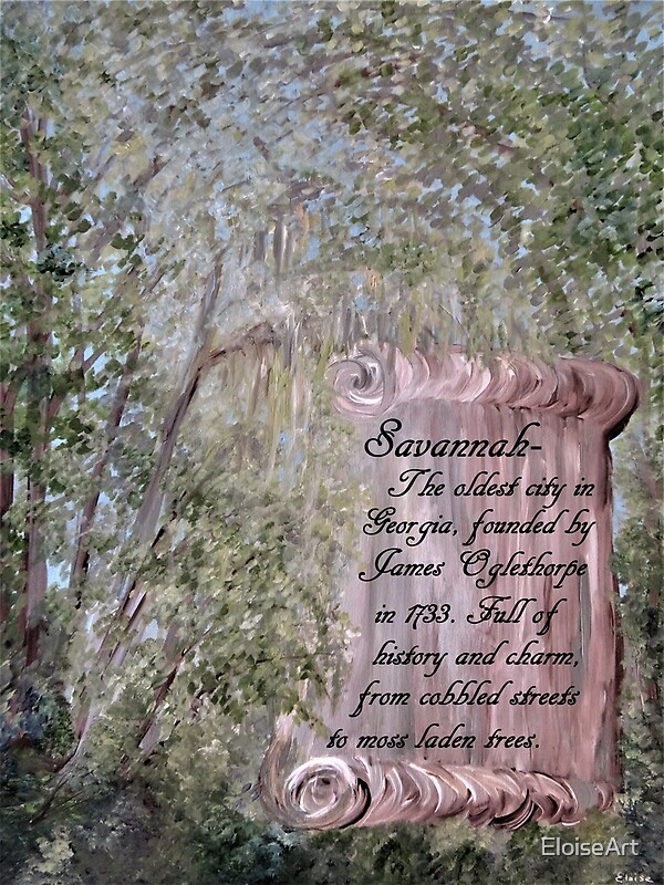 "Savannah Scroll" by EloiseArt | Redbubble