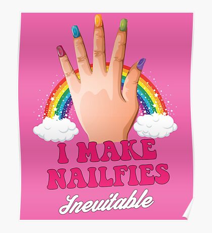 Nail Art Posters | Redbubble