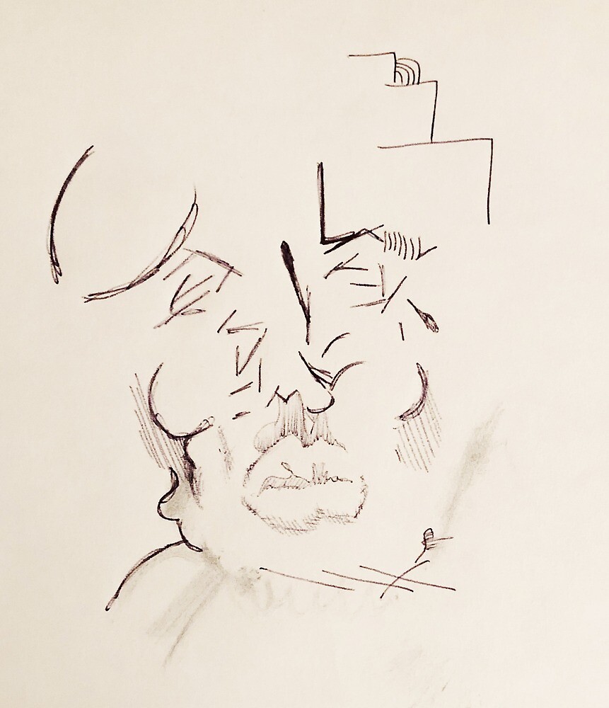 "Vague Face" by CashlinRap | Redbubble