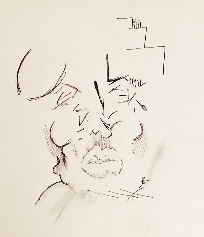 "Vague Face" by CashlinRap | Redbubble