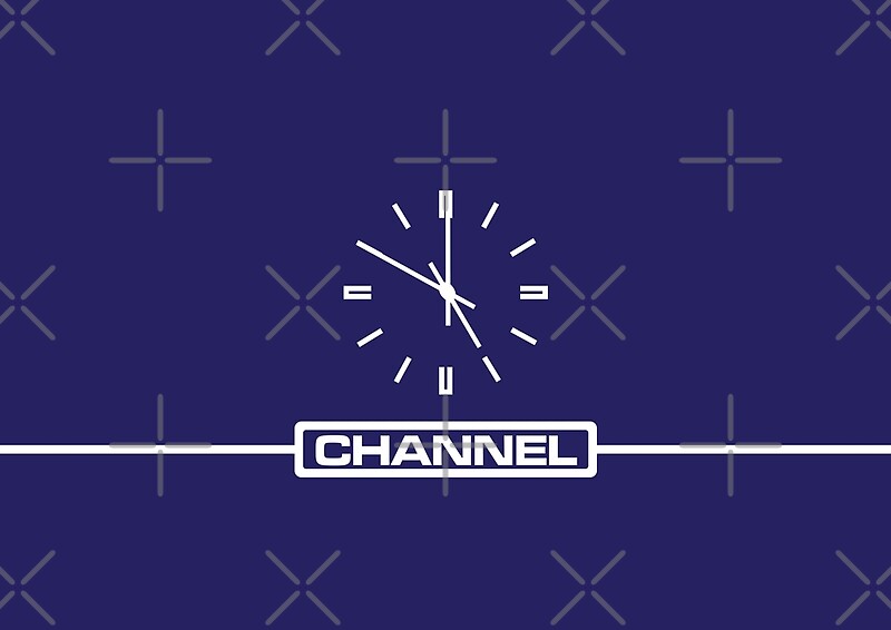 "Channel Clock" by ChrisOrton | Redbubble