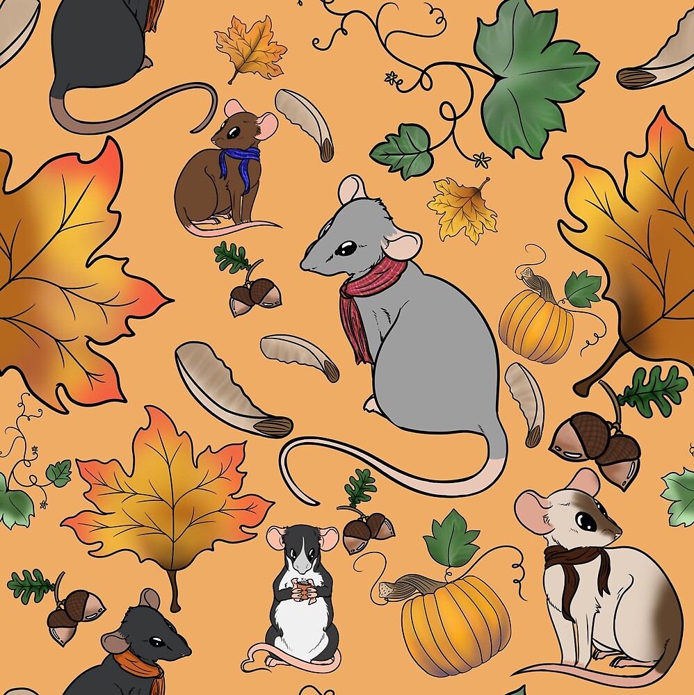 "Fall rats!" by RottenRittens | Redbubble