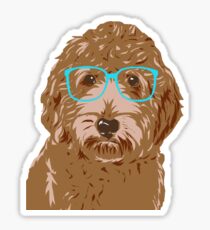 Labradoodle Stickers | Redbubble