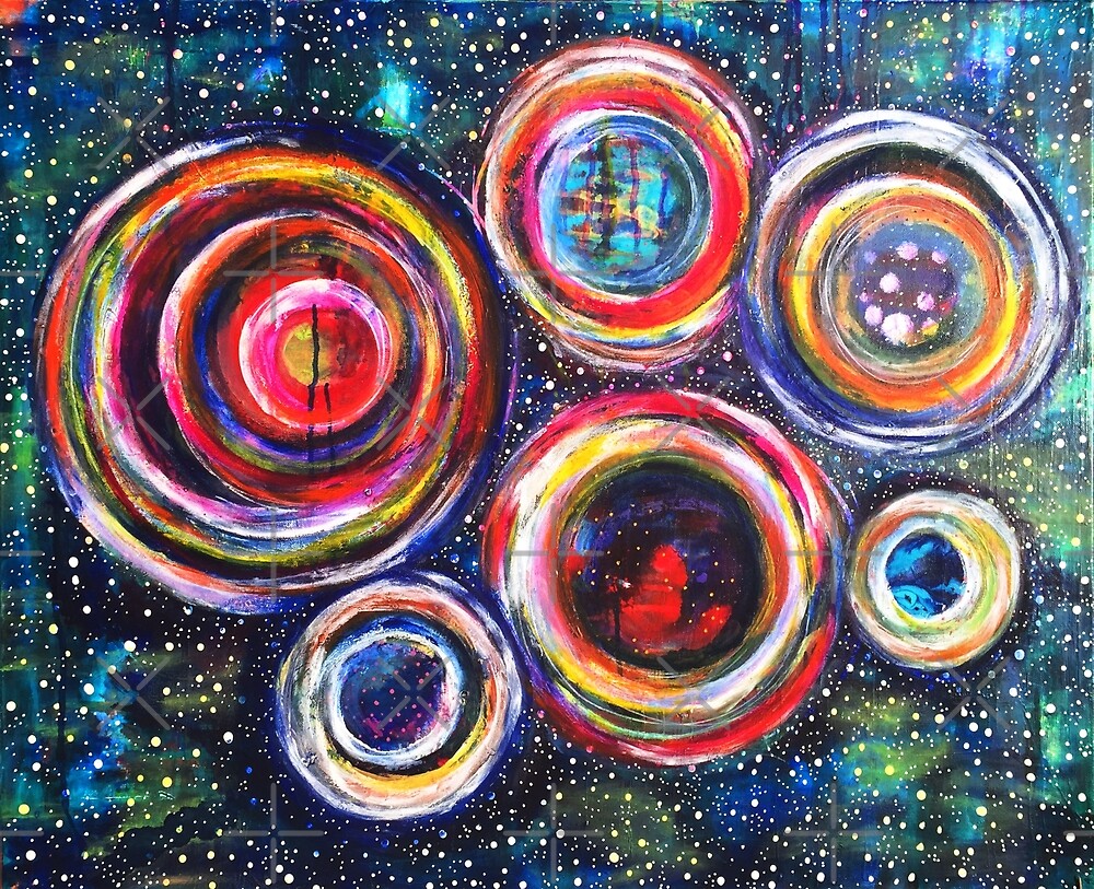 "Vibrant Vortex of Choice: Inner Power Painting" by Melanie Test ...