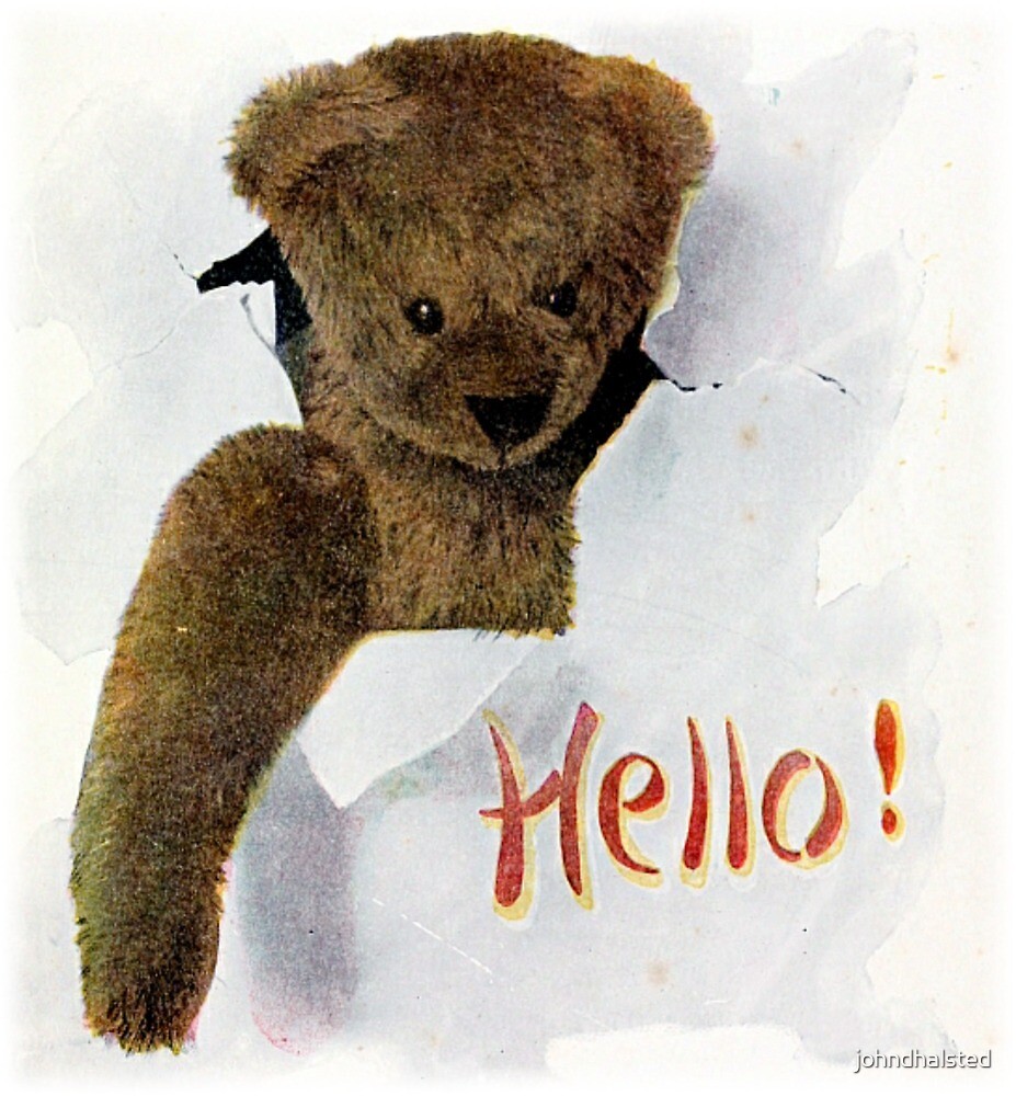 "HELLO!" by johndhalsted | Redbubble