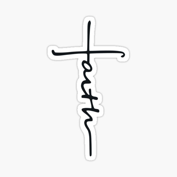 Small Cross Stickers | Redbubble