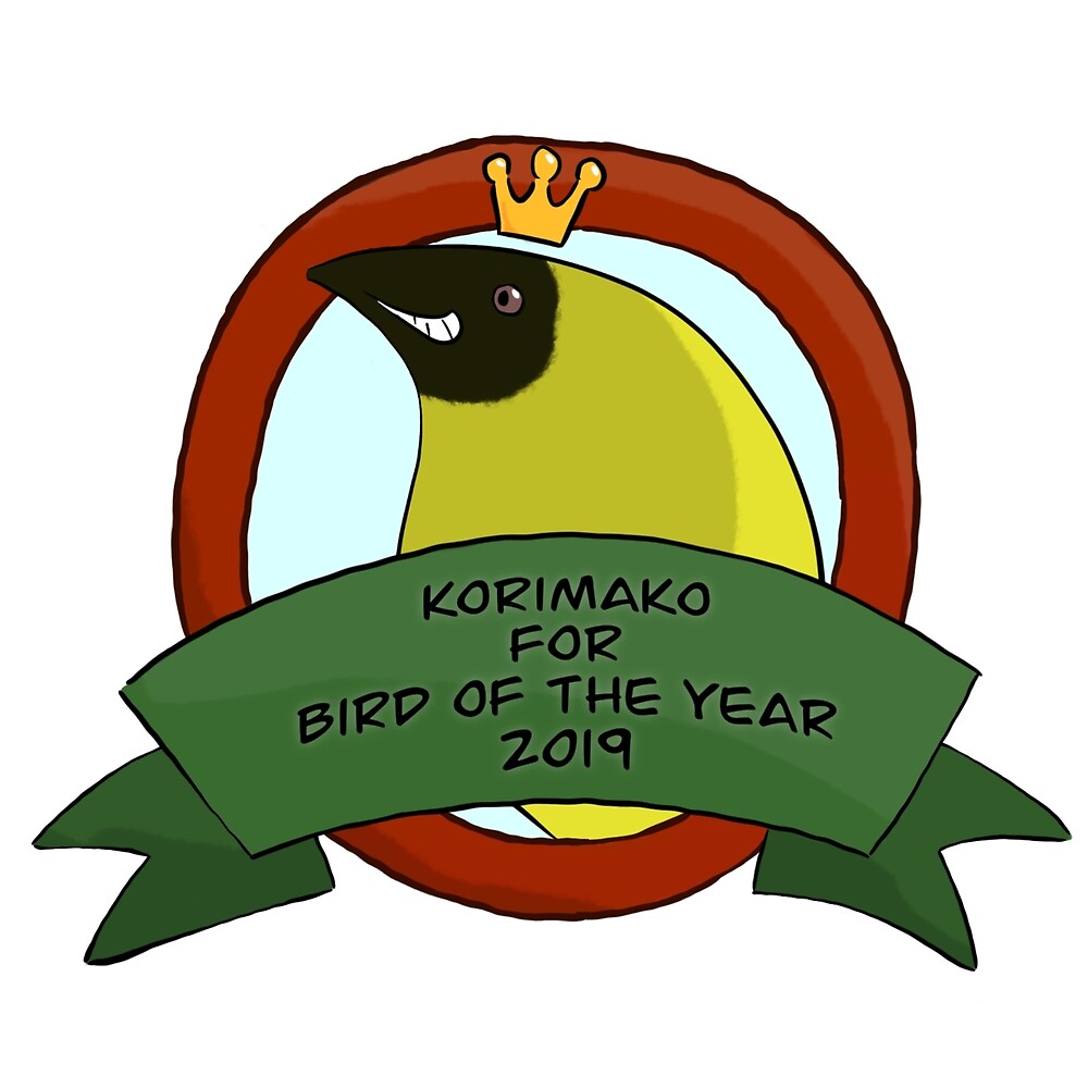 "Korimako for Bird of the Year 2019" by Jon Anderson | Redbubble