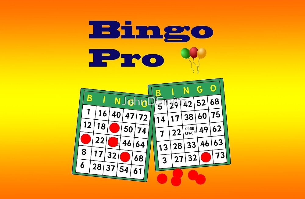 "Bingo Pro" by JohnDSmith | Redbubble