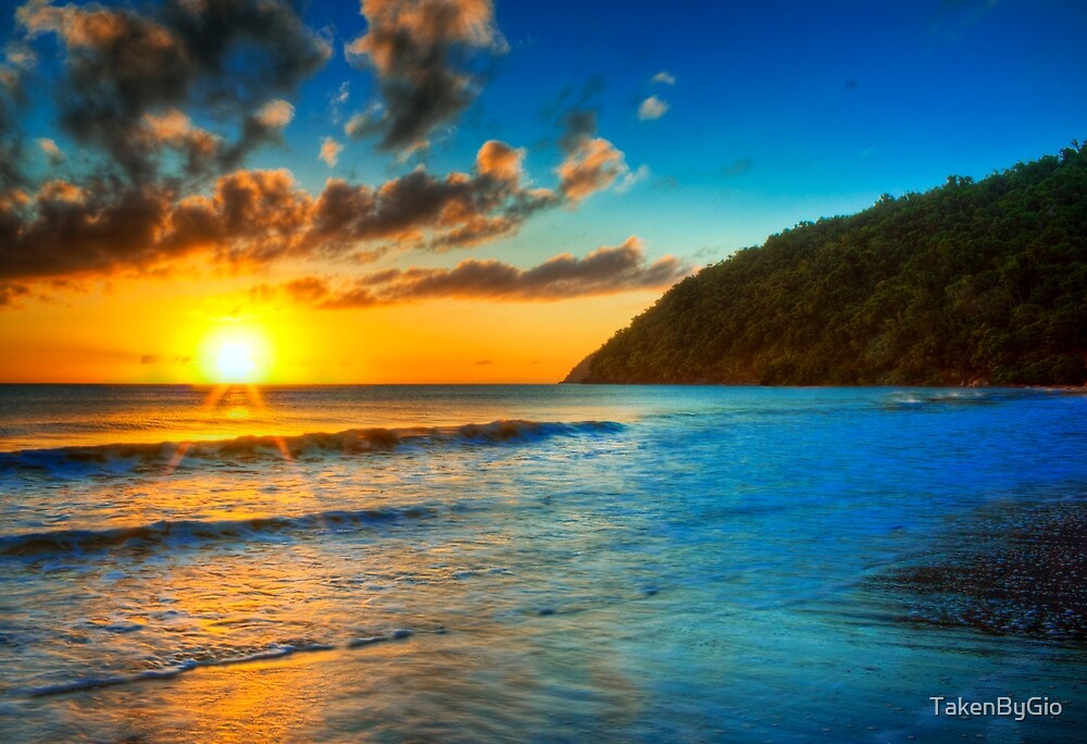 "Etty Bay Rising - Etty Bay, North Queensland" by Giovanna Devlin ...