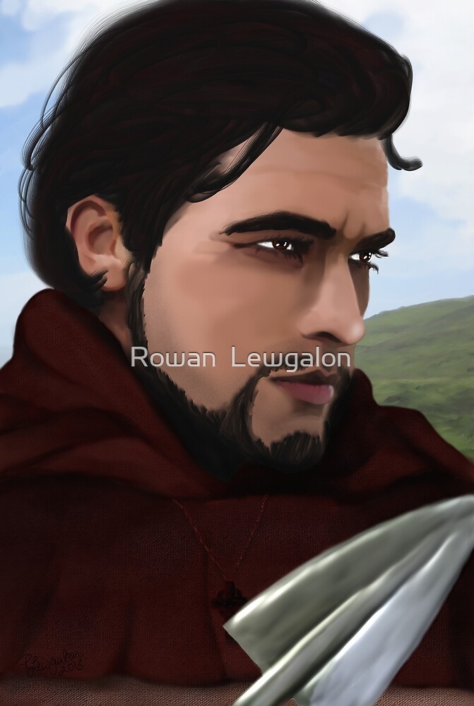"Saint Fiachra" by Rowan Lewgalon | Redbubble