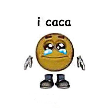 "I caca - cursed emoji" Sticker for Sale by robihn | Redbubble