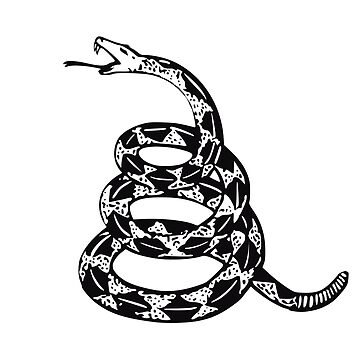 "Gadsden flag Don't tread on me Libertarian 2nd amendment 2A white flag ...