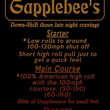 "Gapplebees Mustang LSX Trans Camaro" Sticker for Sale by CuringBreakup ...