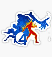 Fantastic Four Stickers | Redbubble