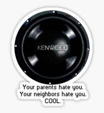 Subwoofer: Stickers | Redbubble