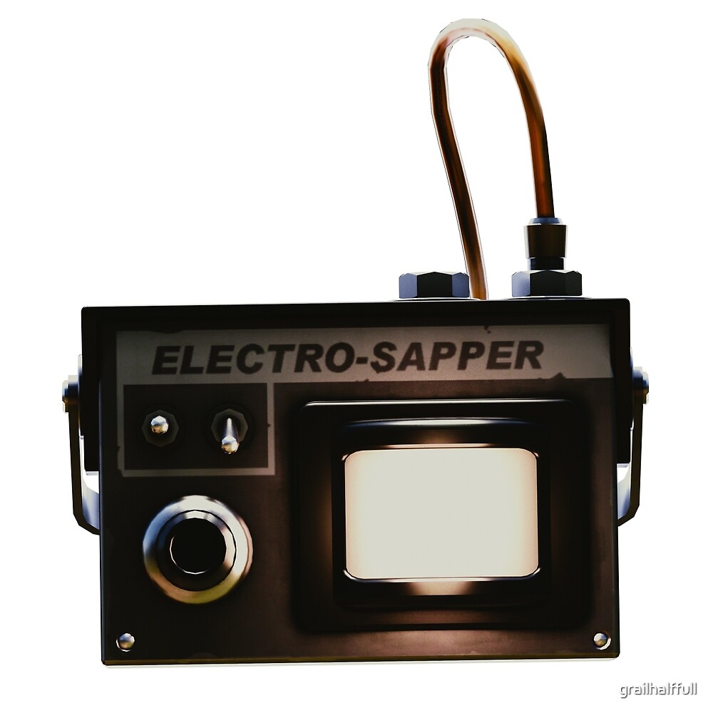 "Electro-Sapper Remastered - Team Fortress 2" by grailhalffull | Redbubble