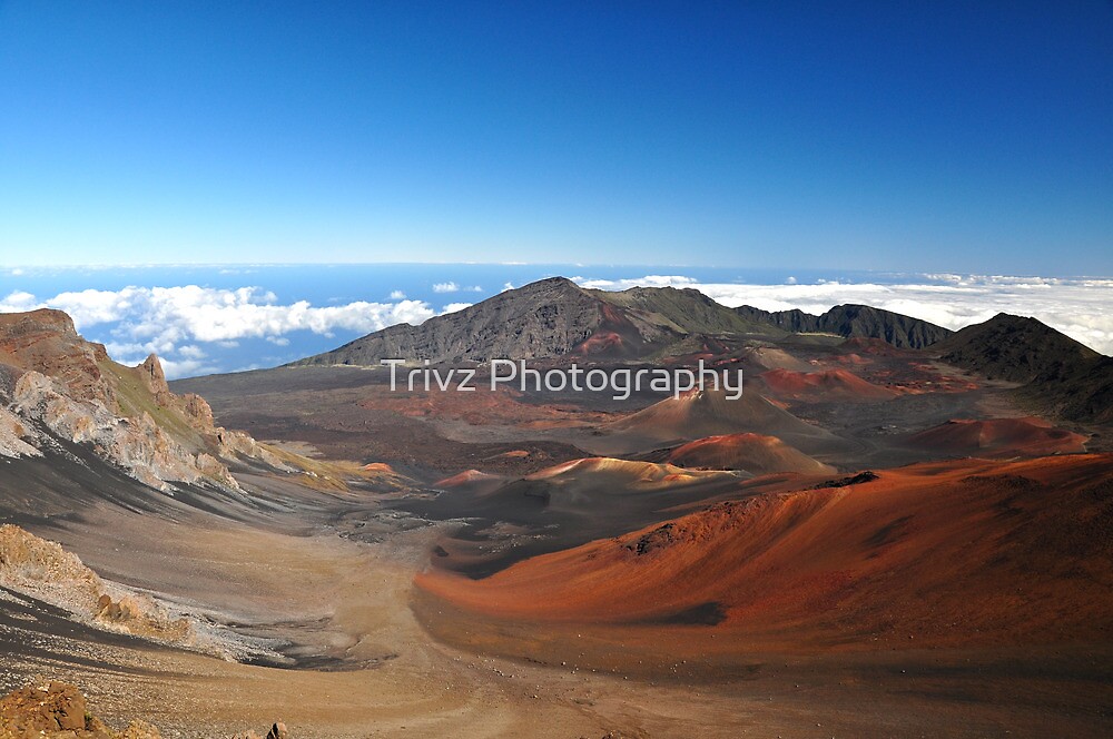 "Haleakala Mountain" by Trivz Photography | Redbubble