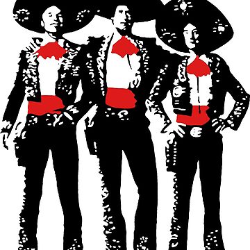 "Three Amigos Silhouette" Art Print for Sale by n0l4n | Redbubble