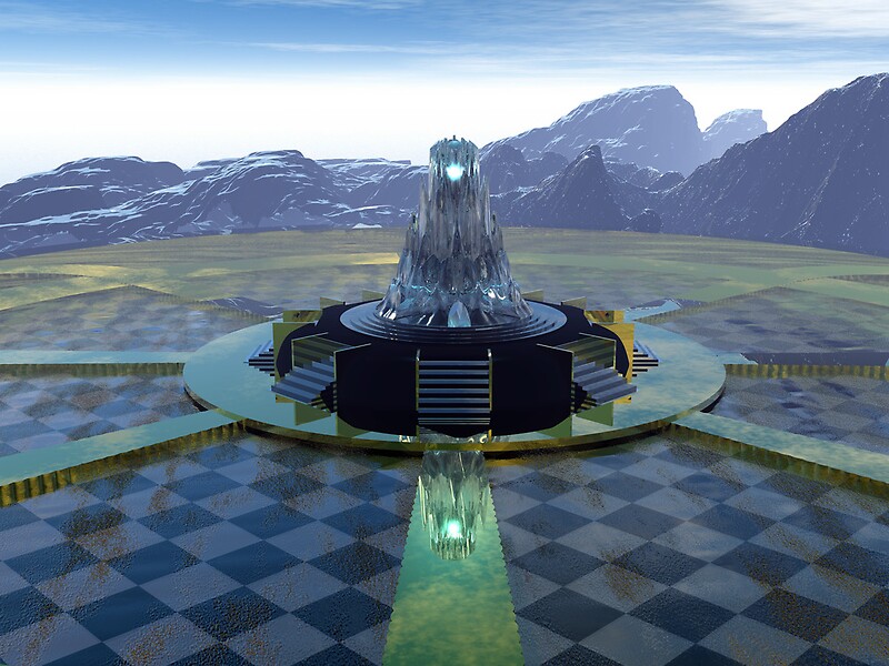 "The Temple Of Tomorrow" by Hugh Fathers | Redbubble