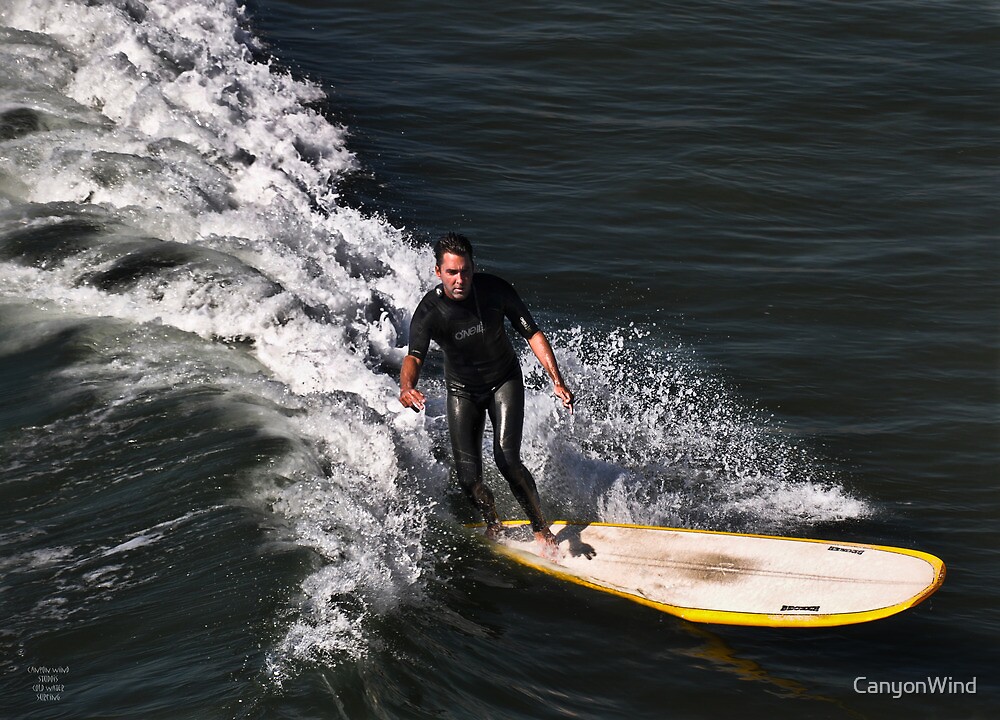 "" Cold Water Surfer "" by CanyonWind | Redbubble