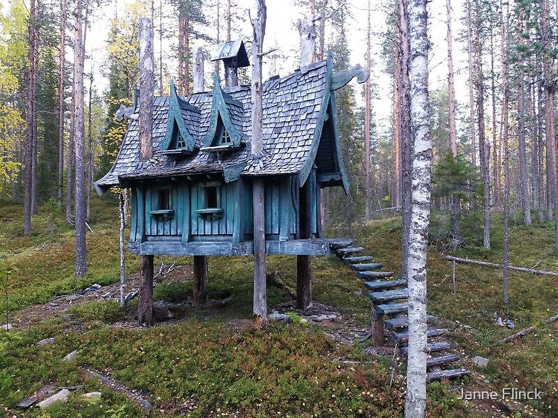 "Abandoned Tree House" by Janne Flinck | Redbubble