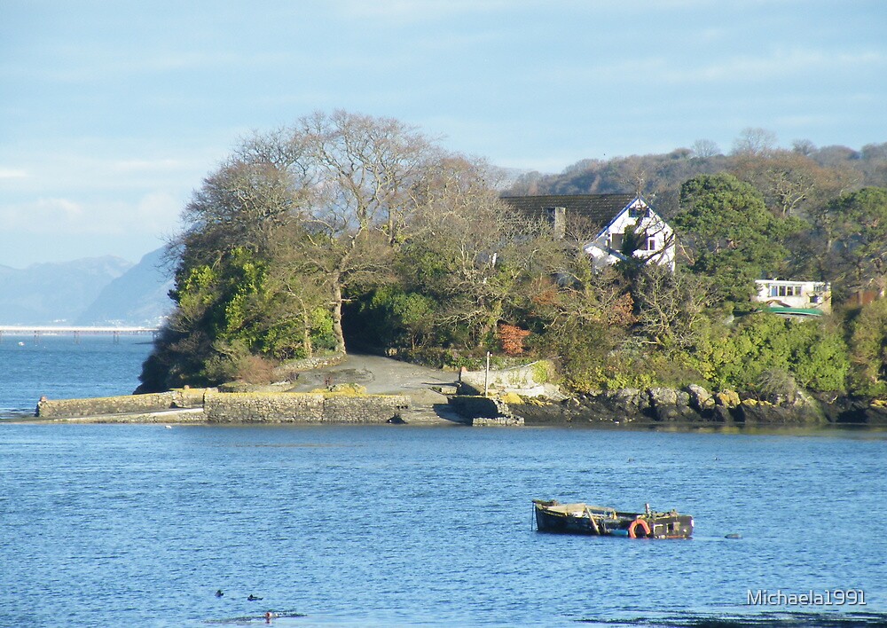 "Island House, on Menai Strait, Anglesey, UK" by Michaela1991 | Redbubble