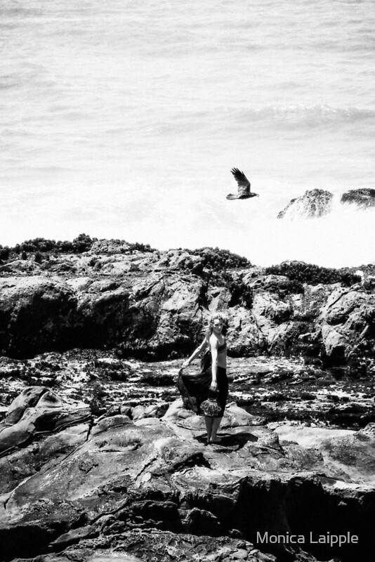 "Witch And Raven By The Ocean A Little Mermaid Photo" by Monica Laipple ...