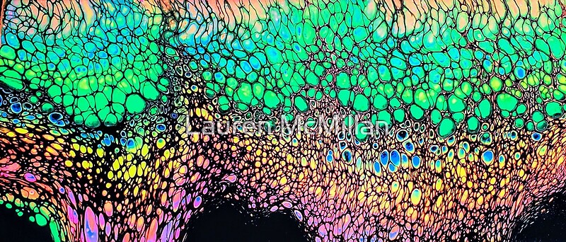 "Neon Swipe" by Lauren McMillan | Redbubble