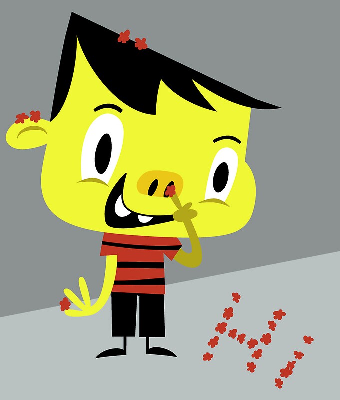 "Booger boy" by Martin Ansolabehere | Redbubble