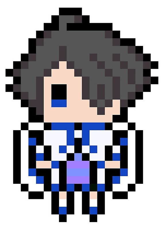 "Devil Survivor 2 - Hibiki Sprite" by fluffoughts | Redbubble